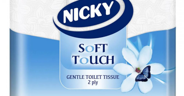 NICKY SOFT TOUCH 2 PLY 10x4 ROLLS